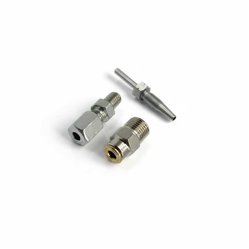4mm Grease Fittings And Tube — Fat Adder - Remote Grease Lines