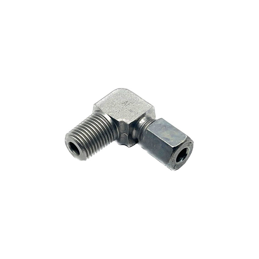 90 Degree Compression Fitting – 6mm Tube — Fat Adder - Remote Grease Lines
