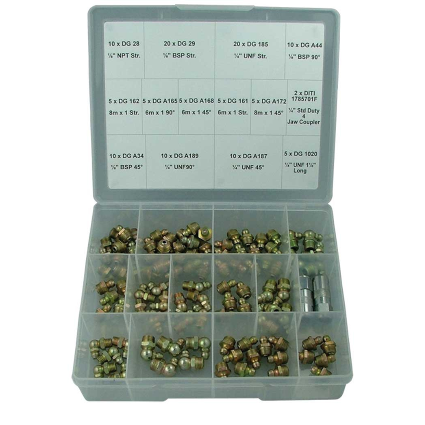 Grease Nipple Kit — Fat Adder - Remote Grease Lines