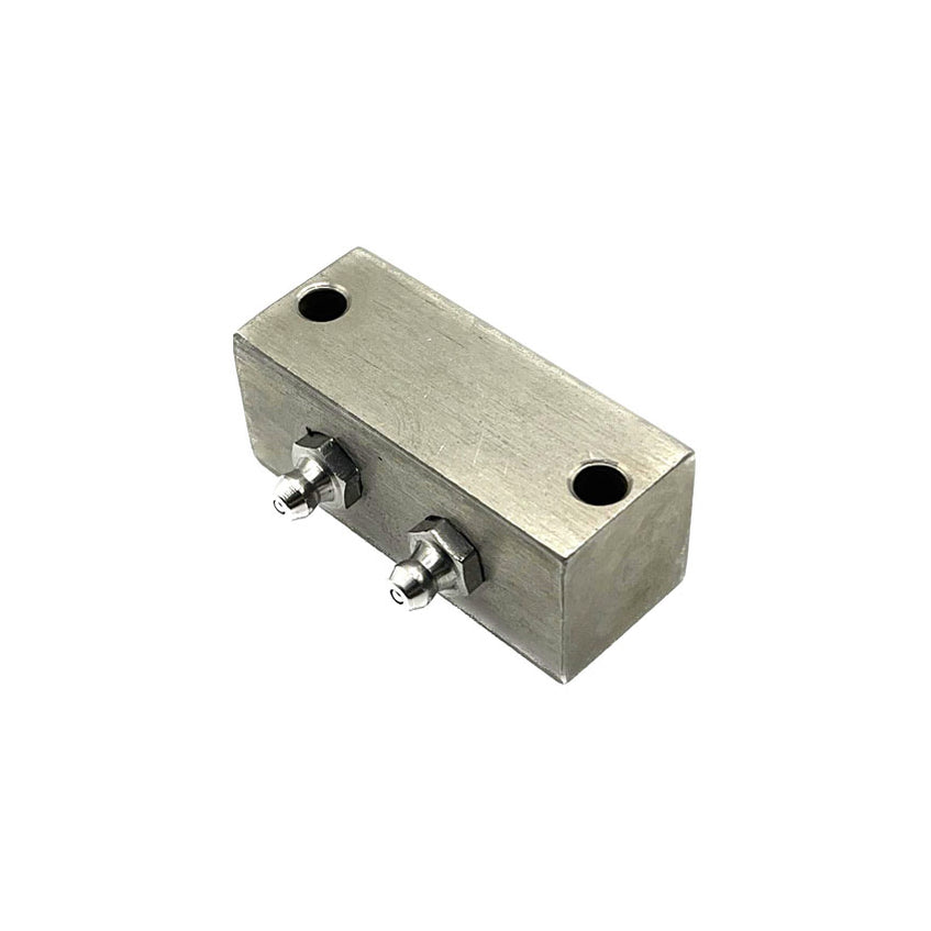 Stainless Grease Block with Grease Nipples — Fat Adder - Remote Grease ...